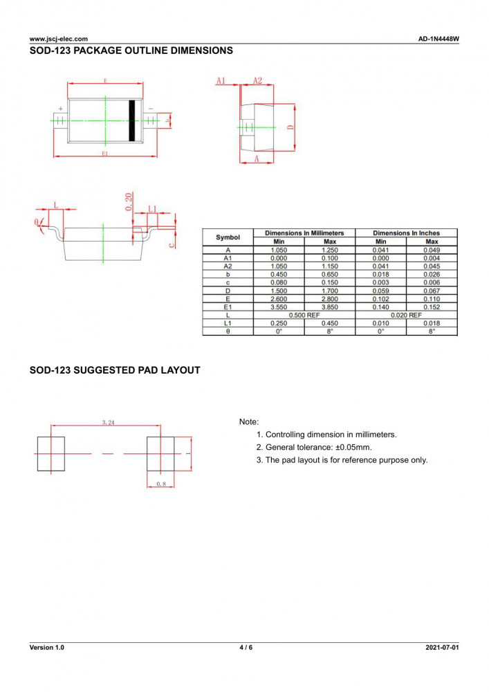 AD-1N4448W datasheet page 4