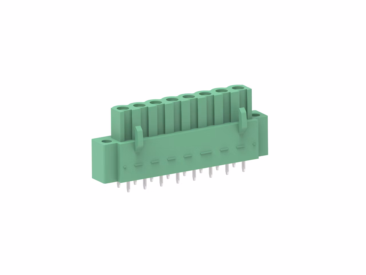 5.08mm Pitch Eurostyle Vertical PC Board Plug, with Retention Ends, 8 Circuits for sale