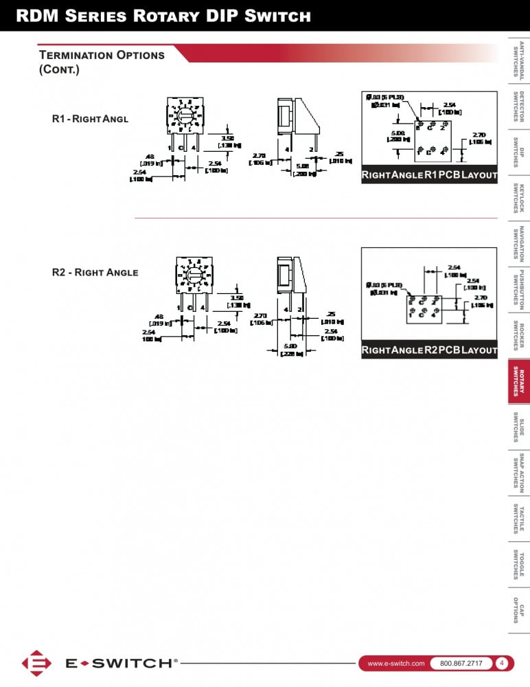 RDMAR10S1R datasheet page 4
