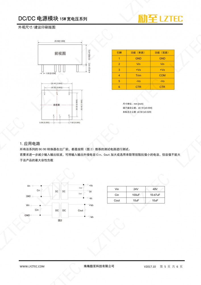 URB2415YMD-15WR3 datasheet page 5