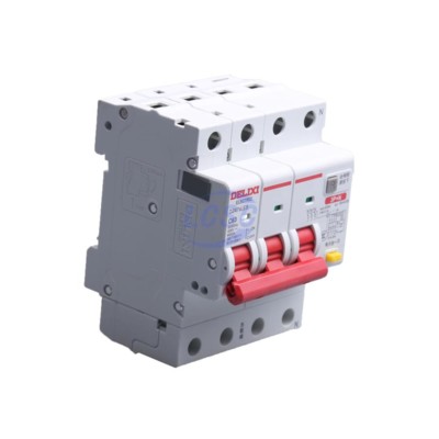 Delixi Electric DZ47SLES6C63 Miniature Residual Current Circuit Breaker for sale