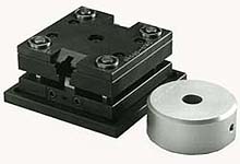 Arbor Press Fixture for Insulation Displacement Housings