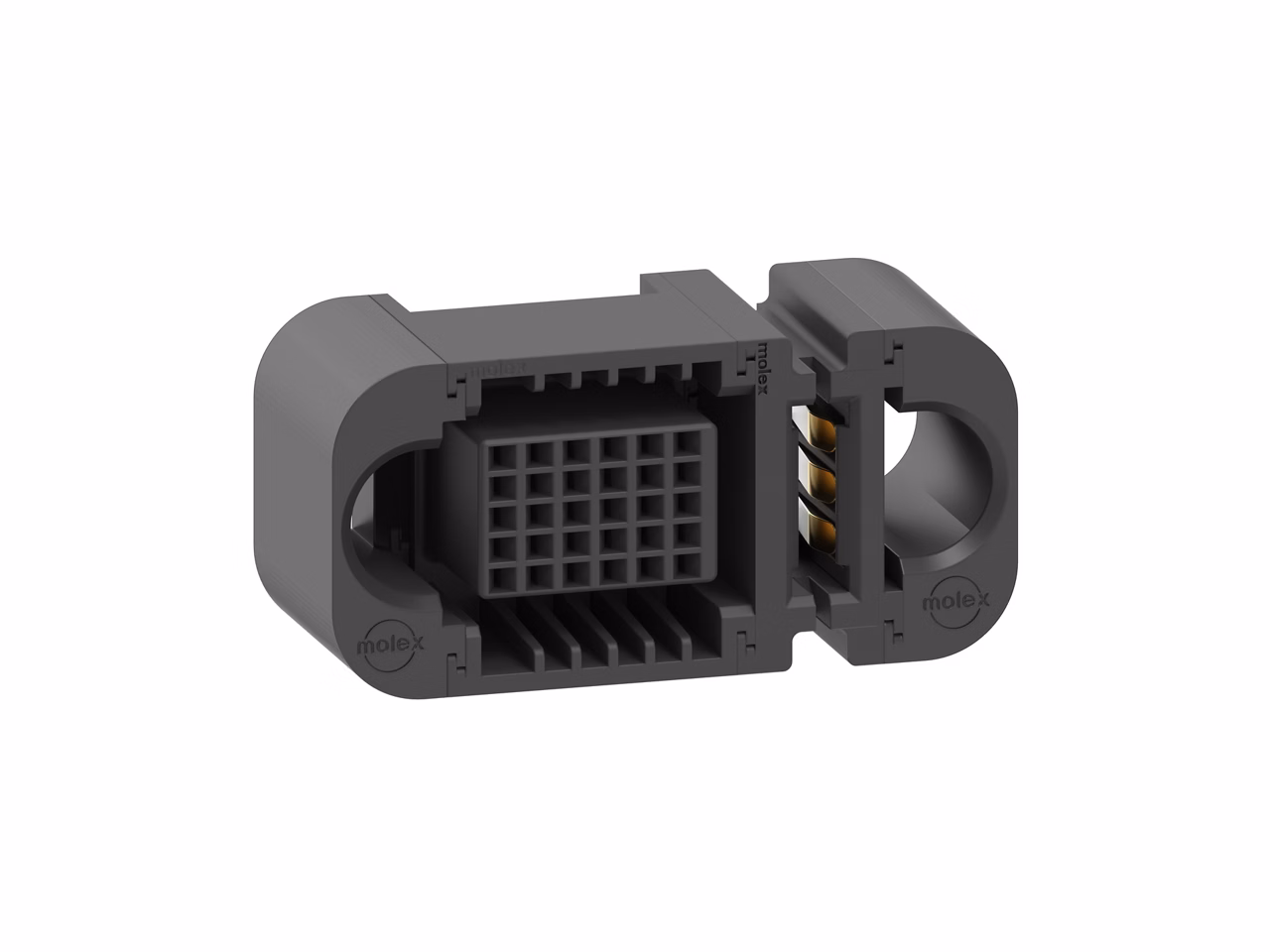 EXTreme Ten60Power Vertical Receptacle with Guides, 1 Split Power Circuit, 30 Signal Circuits for sale
