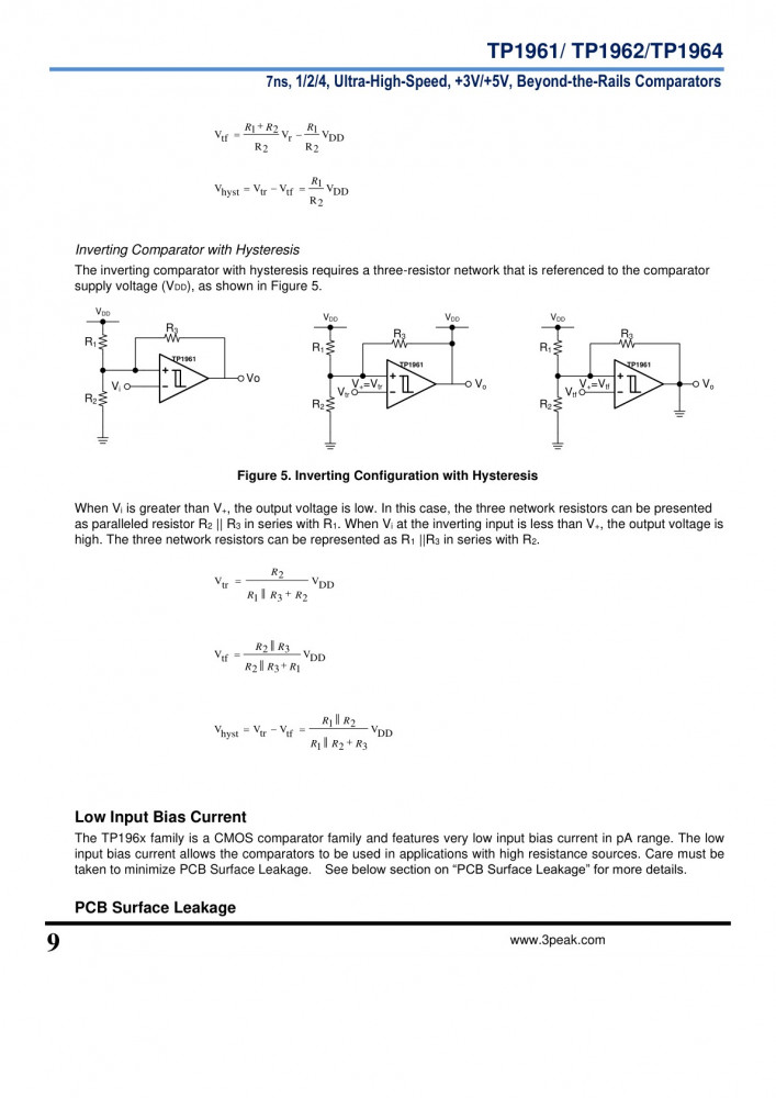 TP1961-TR datasheet page 9