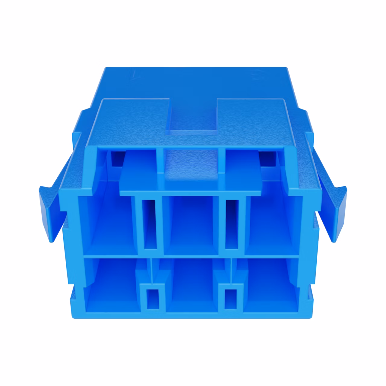 CP-6.5 Plug Housing, 6.50mm Pitch, Dual Row, 6 Circuits, Blue for sale