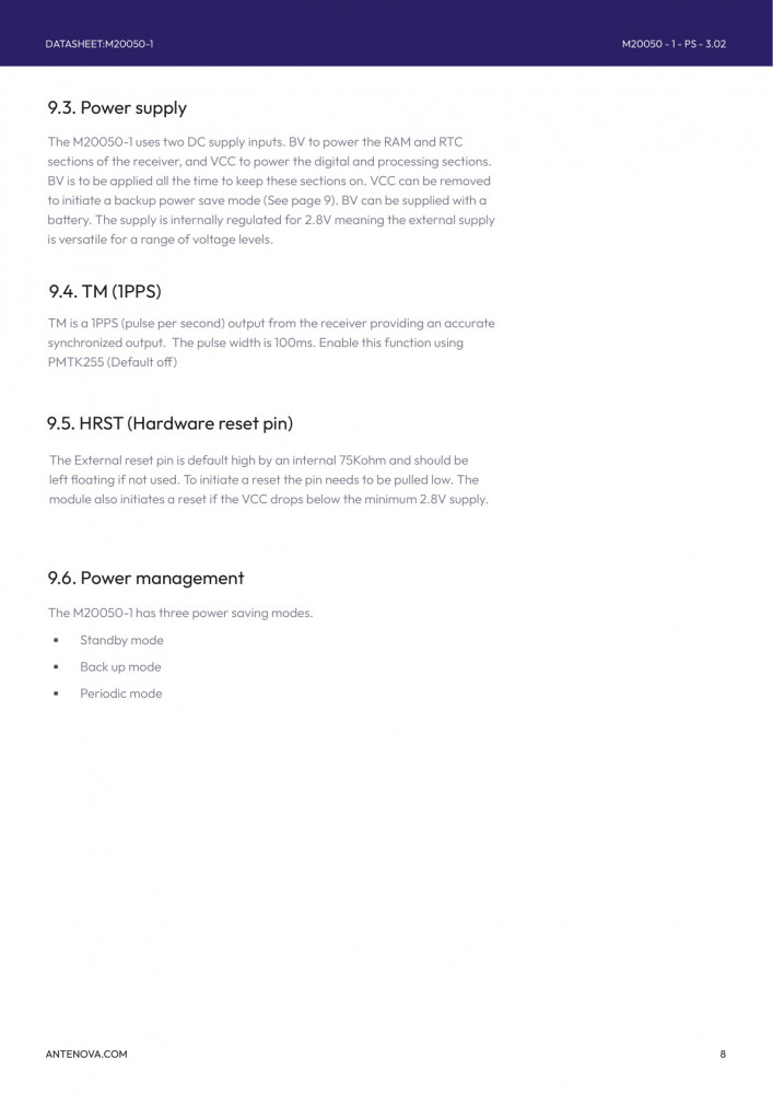 M20050-1 datasheet page 8