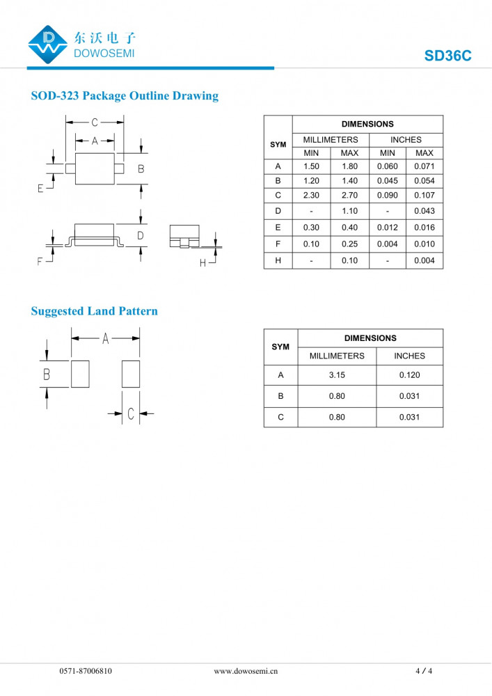 SD36C technical document page 4