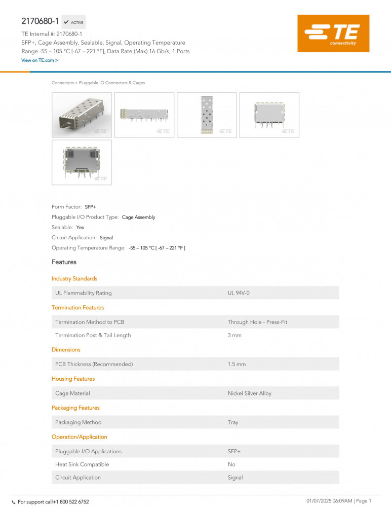 2170680-1 technical document page 1