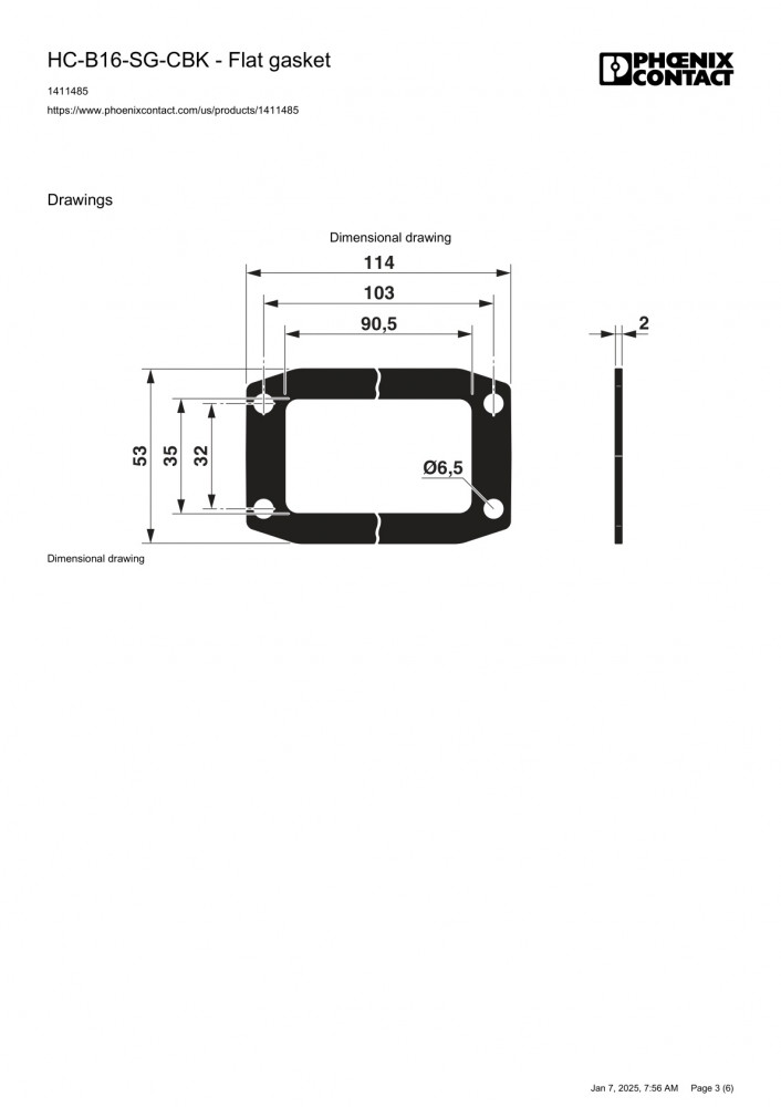 Phoenix Contact 1411485 technical document page 3