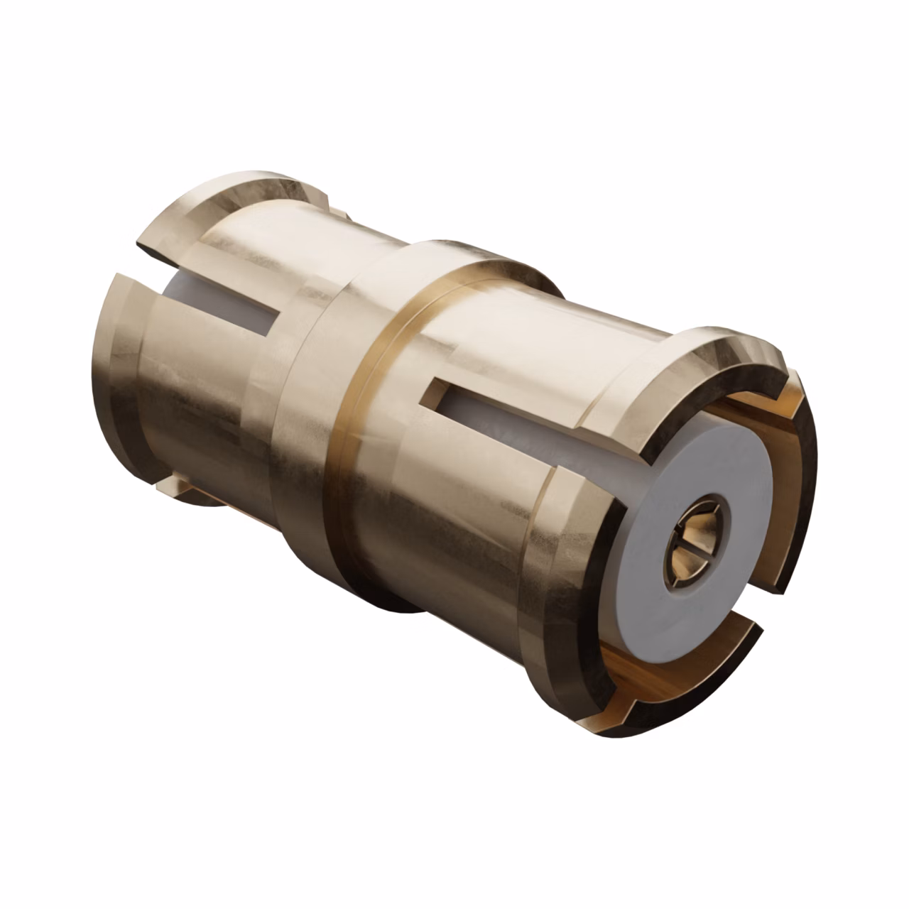 SMP Jack-to-SMP Jack Adapter, Straight, 5.83mm Length, Tray, 50 Ohms for sale