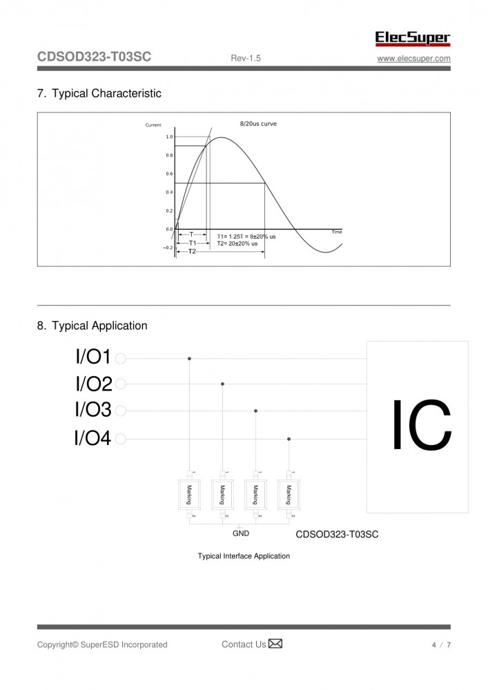 CDSOD323-T03SC datasheet page 4