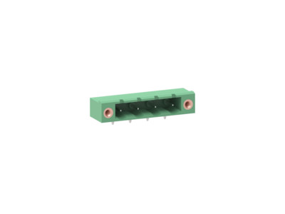 7.62mm Pitch Eurostyle Right-Angle PCB Header, with Retention Ends, 4 Circuits for sale