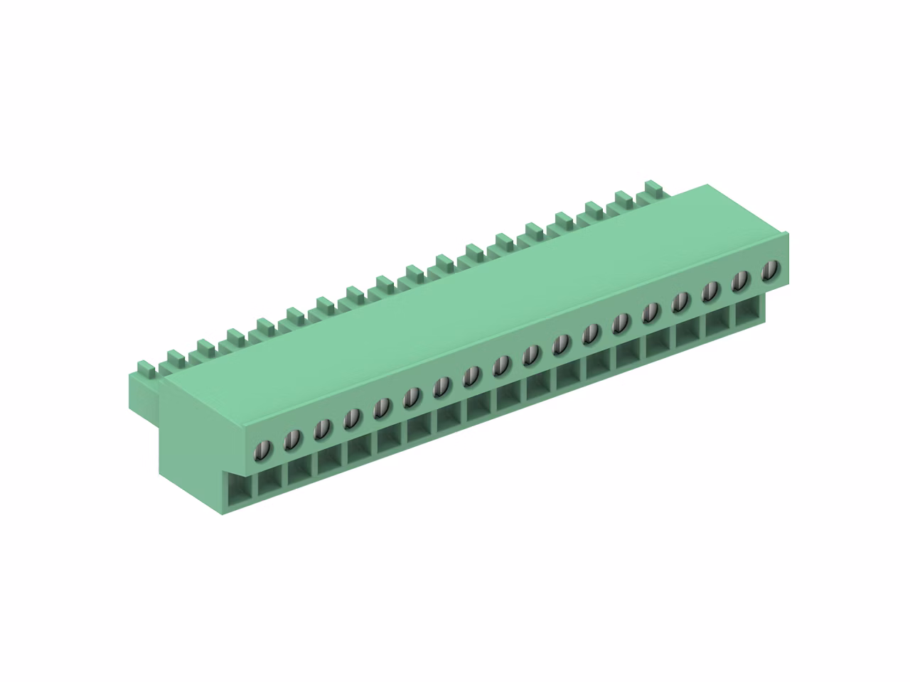 3.81mm Pitch Eurostyle Horizontal Plug, In-Line, 9 Circuits