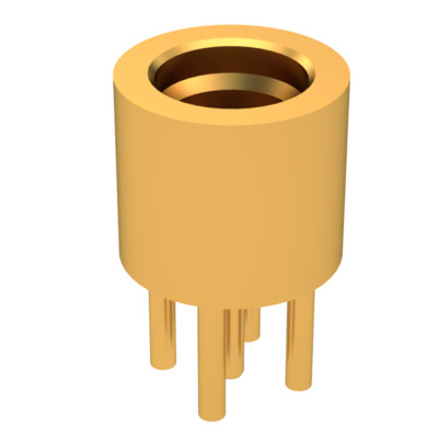 SMA / STRAIGHT JACK RECEPTACLE FOR PCB SMT TYPE - EDGE CARD.
