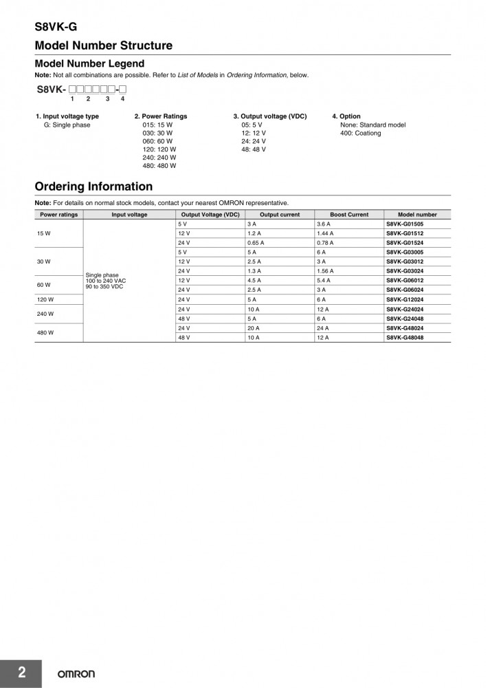 S8VK-G document preview, page 2