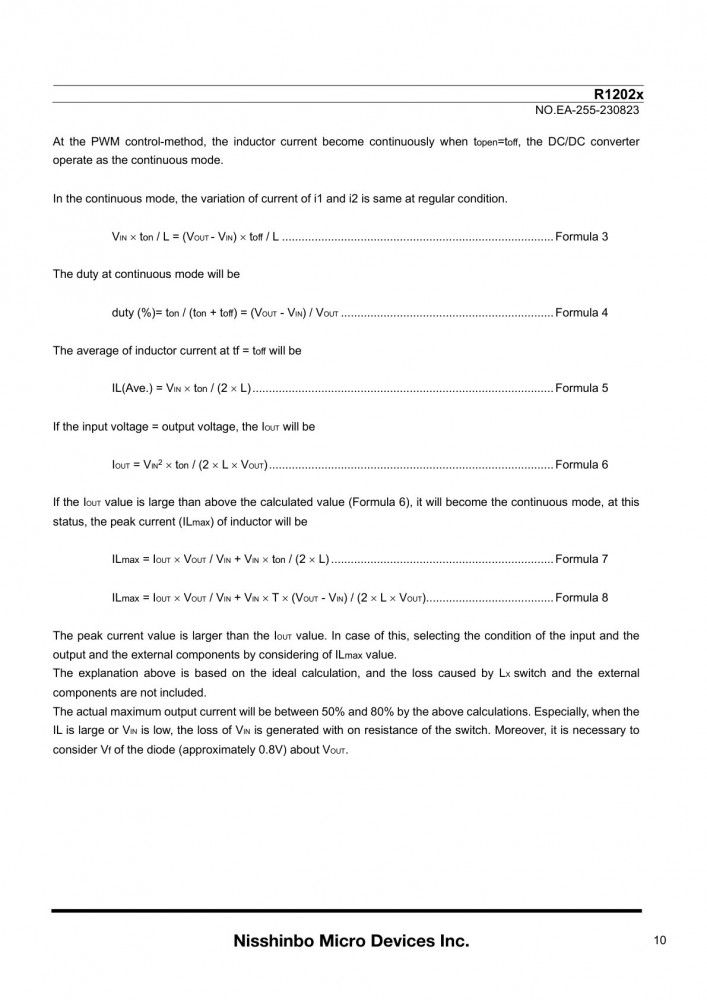 R1202 datasheet page 10