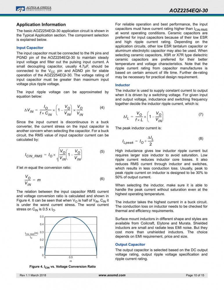 AOZ2254EQI-30 datasheet page 10