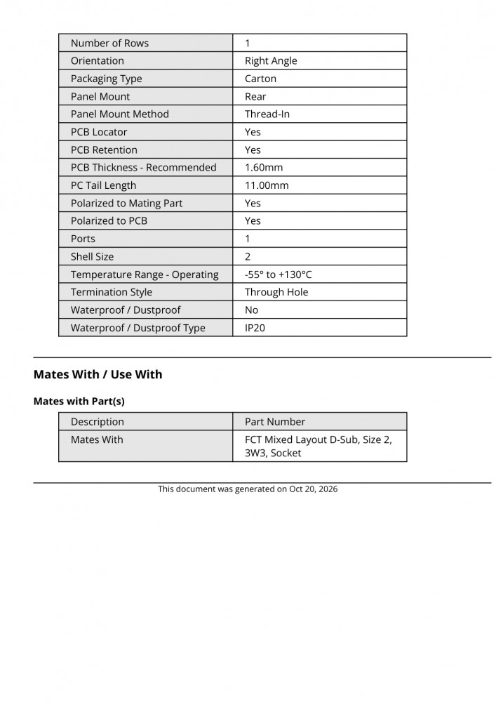 MOLEX 1731070198 technical document page 3