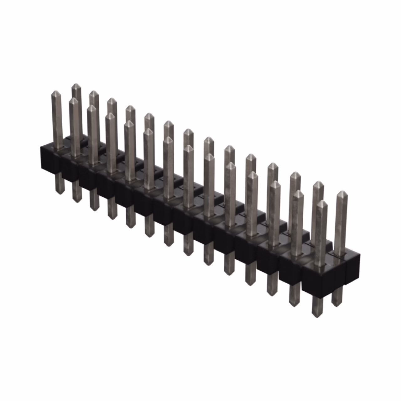 C-Grid Header, 2.54mm Pitch, Through Hole, Dual Row, Vertical, 28 Circuits, 2.54µm Tin (Sn) Plating, Tray Packaging, Lead-Free for sale