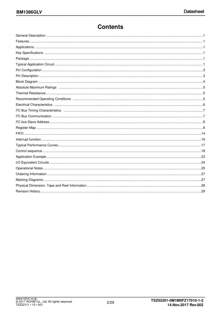 BM1386GLV-ZTR datasheet page 2