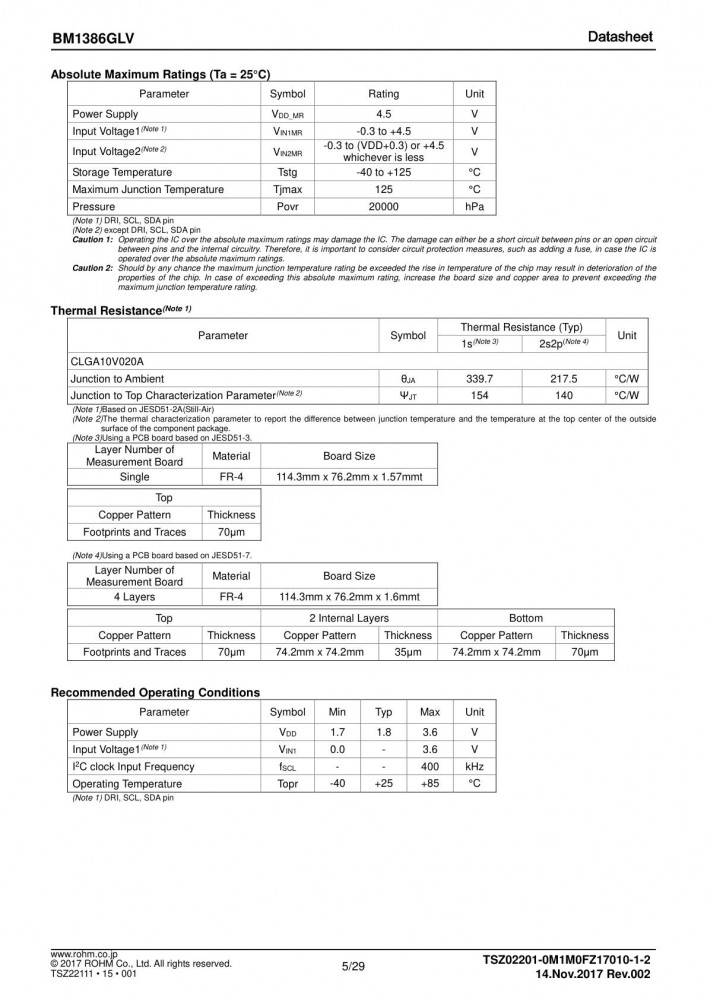 BM1386GLV-ZTR datasheet page 5