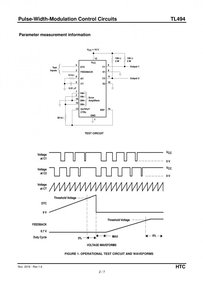 TL494N datasheet page 2