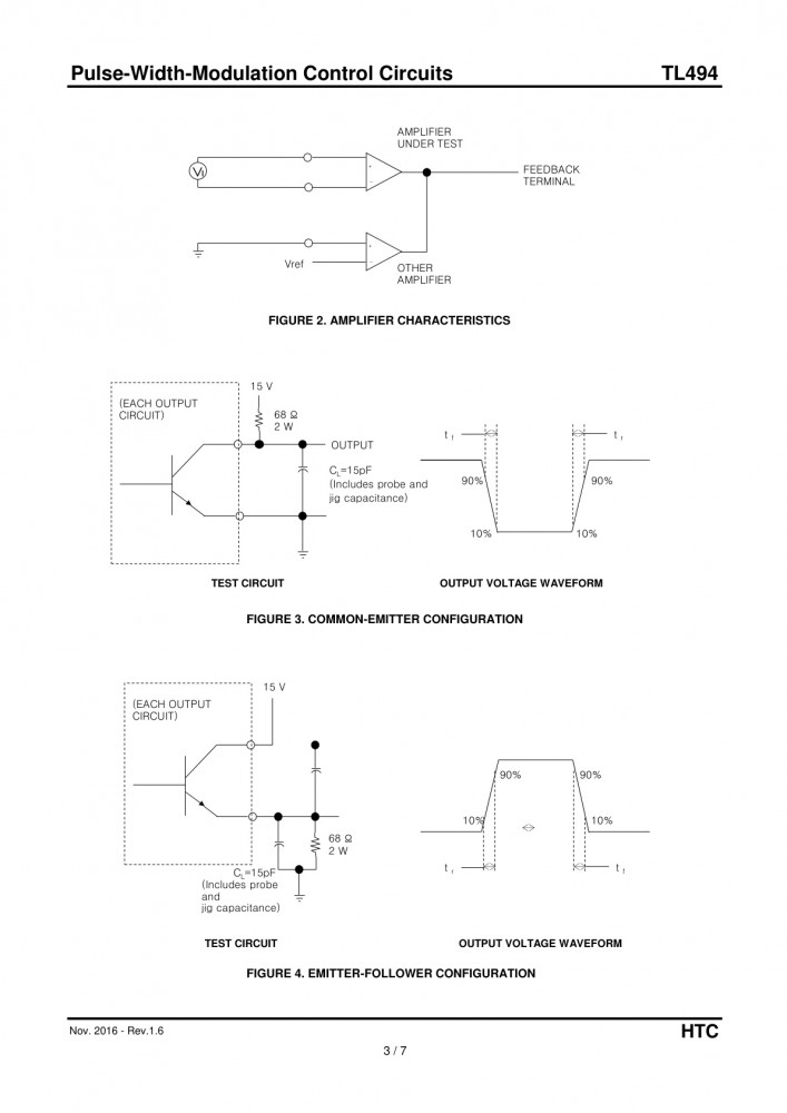 TL494N datasheet page 3