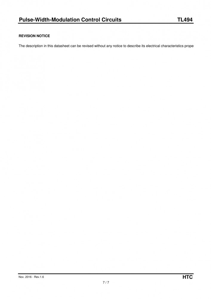 TL494N datasheet page 7