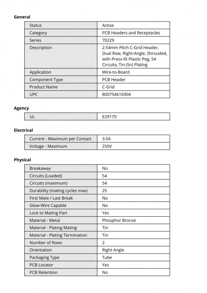 Product document preview, page 2