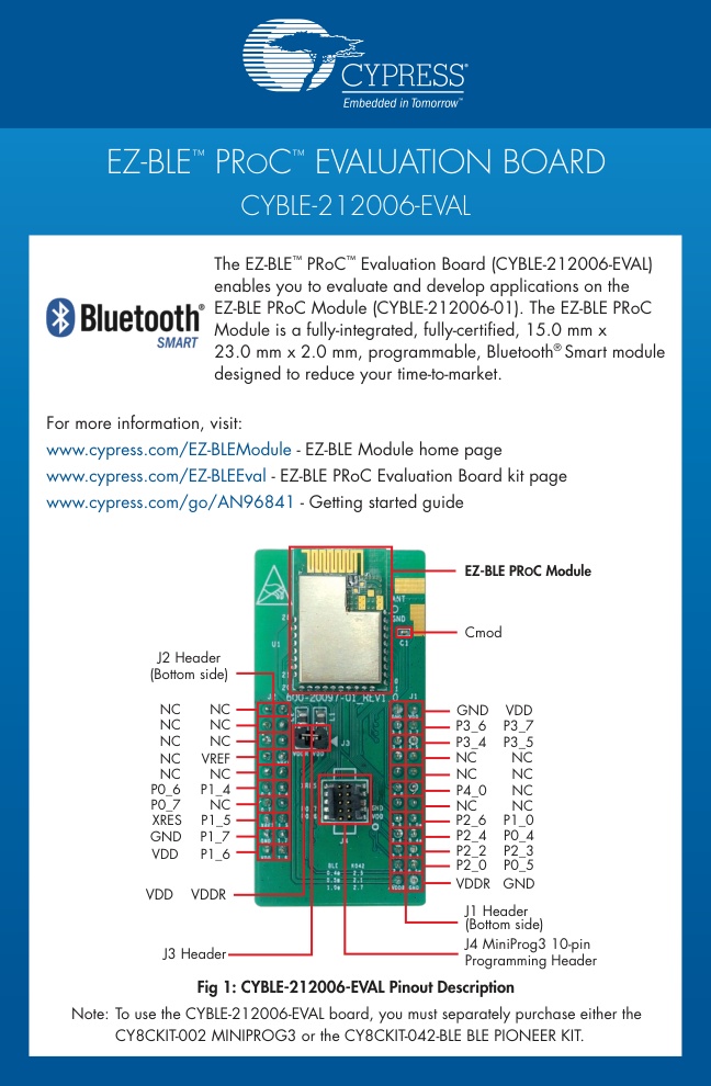 CYBLE-212006-EVAL technical document page 1