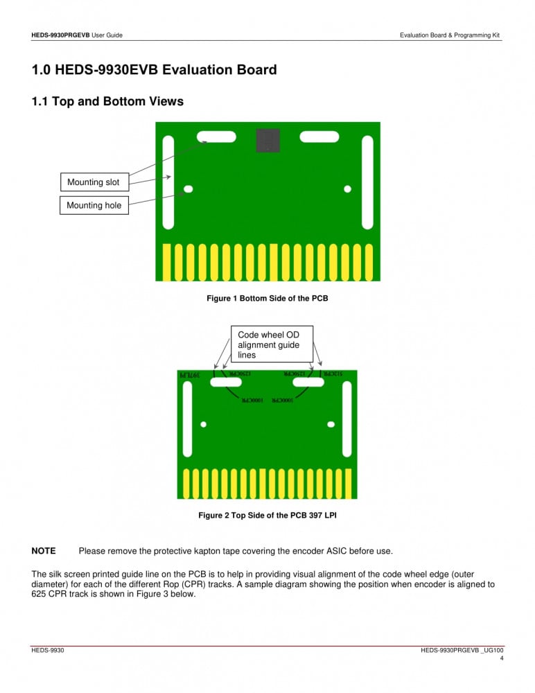 HEDS-9930EVB document page 4