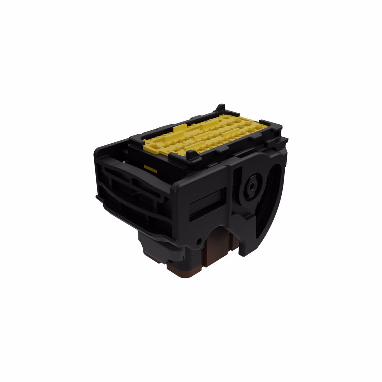 .635mm, 1.50mm, CMC Receptacle, 36 Circuits, Left Wire Output, Brown Coding, Mat Sealed, Row 1 Closed for sale