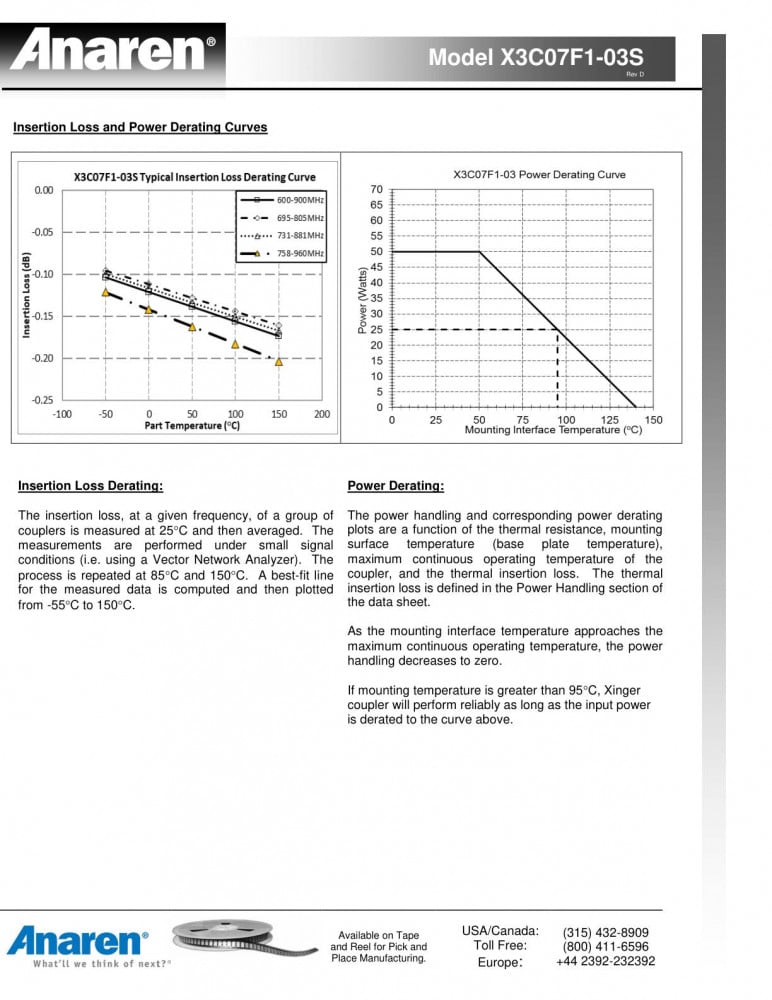 X3C07F1-03S datasheet page 3