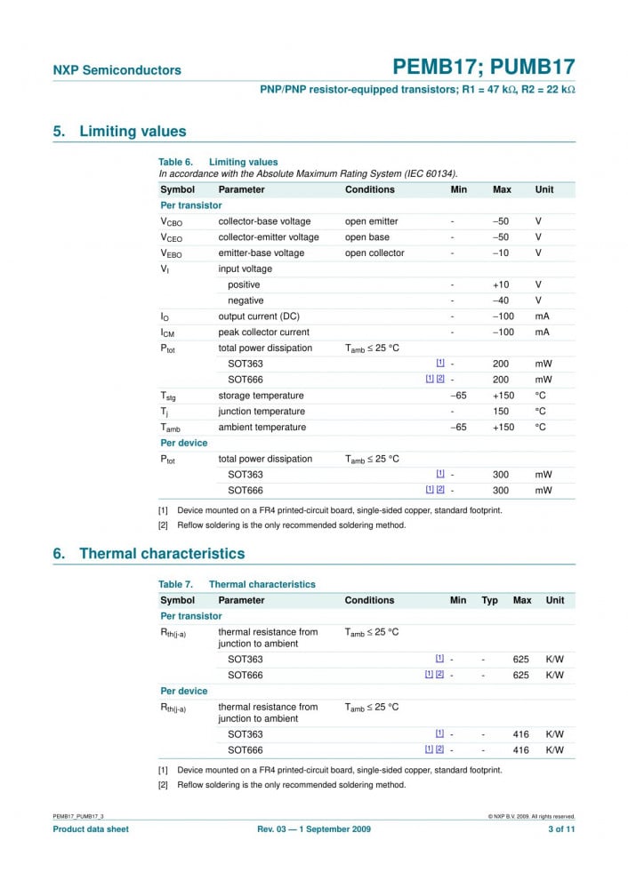 PUMB17 datasheet page 4