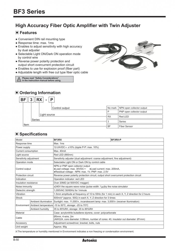 BF3RX technical document page 1
