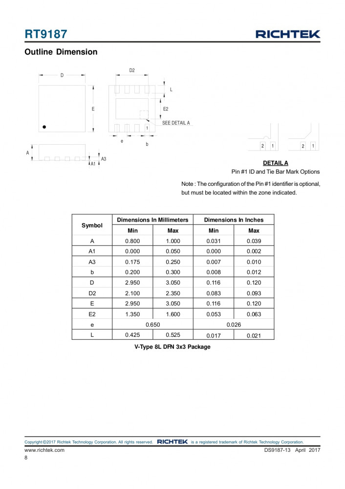 RT9187 datasheet page 8