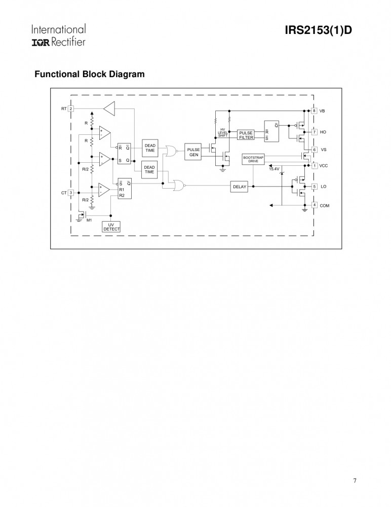 IRS21531DSTRPBF datasheet page 7