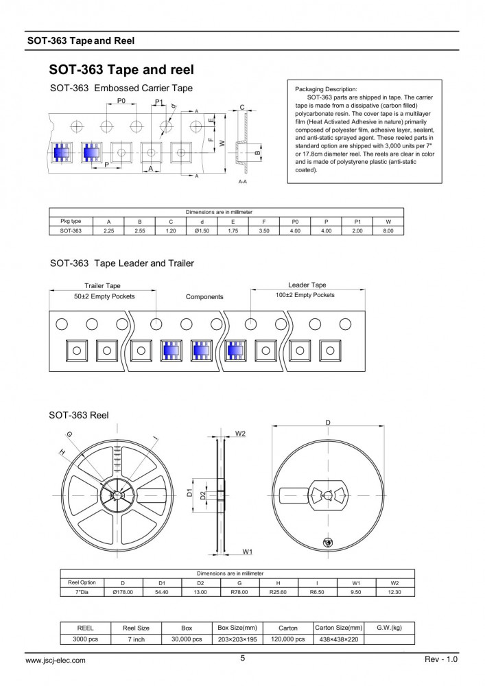 2N7002DW datasheet page 5
