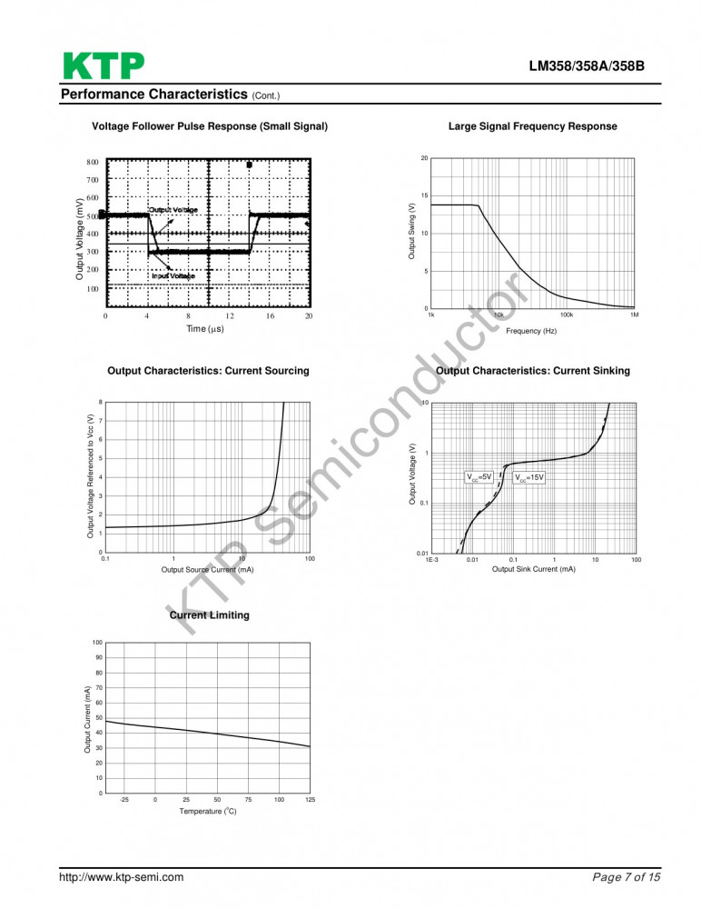 LM358 datasheet page 7