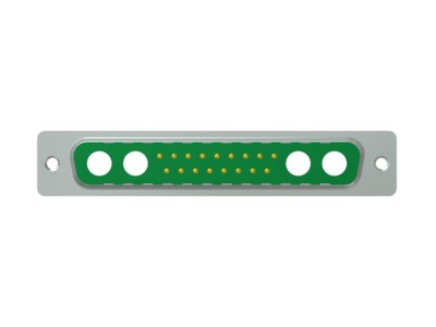 D-SUB Combination Standard • 21WA4 [○○•••••••••••••••••○○] • Plug • Solder cup • Threaded Insert • UNC 4-40 for sale