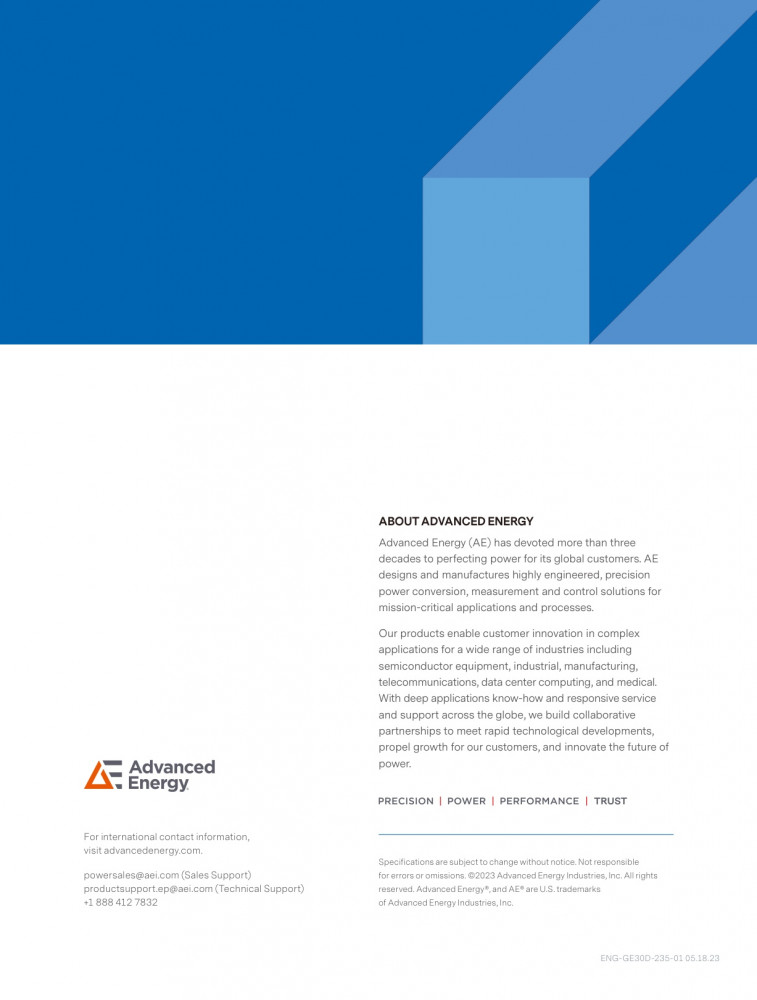 GE30D series document page 7