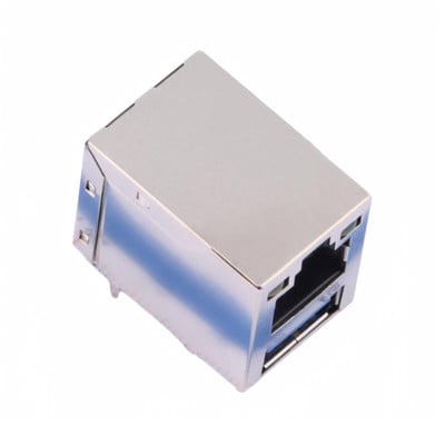 USAKRO DGUK53211166IWA1DY1 Modular Ethernet Connector Jack