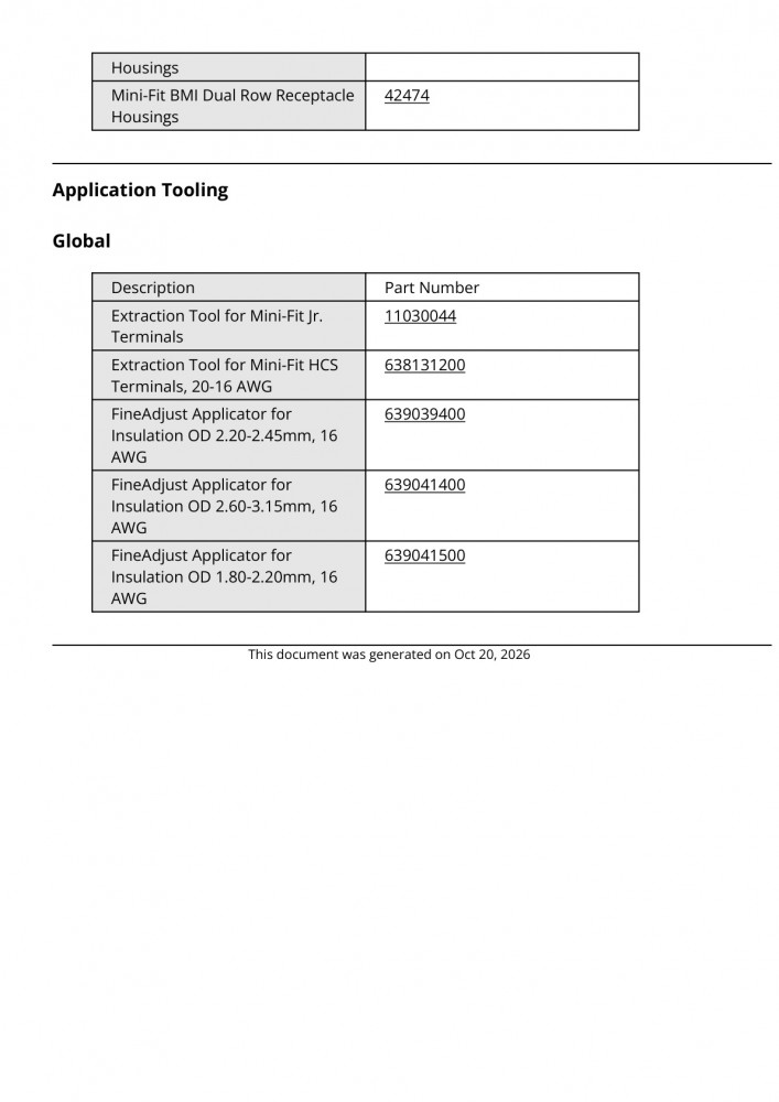 Technical document page 3 for product reference