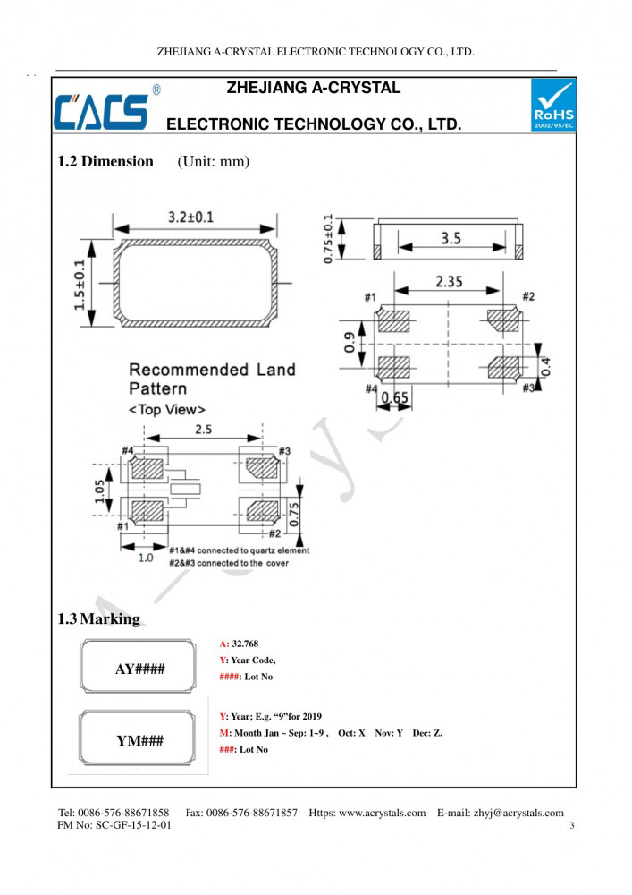 PSX315A technical document page 3
