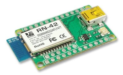 MICROCHIP RN-4870-SNSR RF/RFID Wireless Evaluation Board
