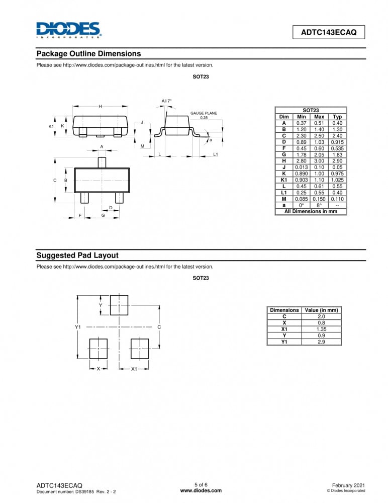 ADTC143ECAQ-7 datasheet page 5