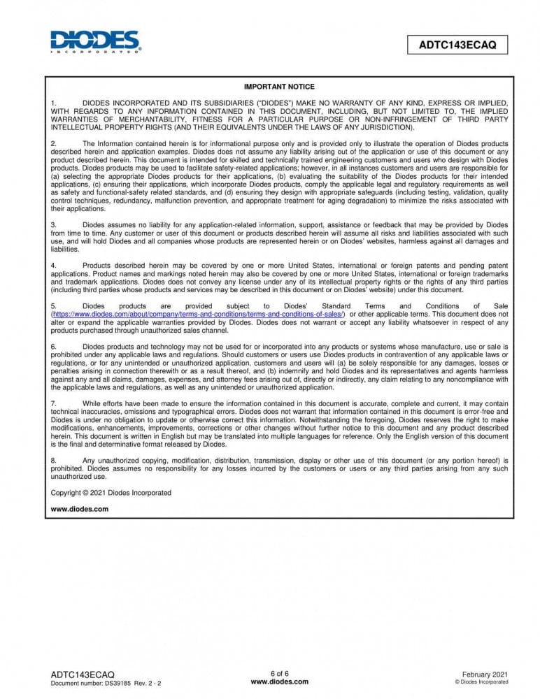 ADTC143ECAQ-7 datasheet page 6