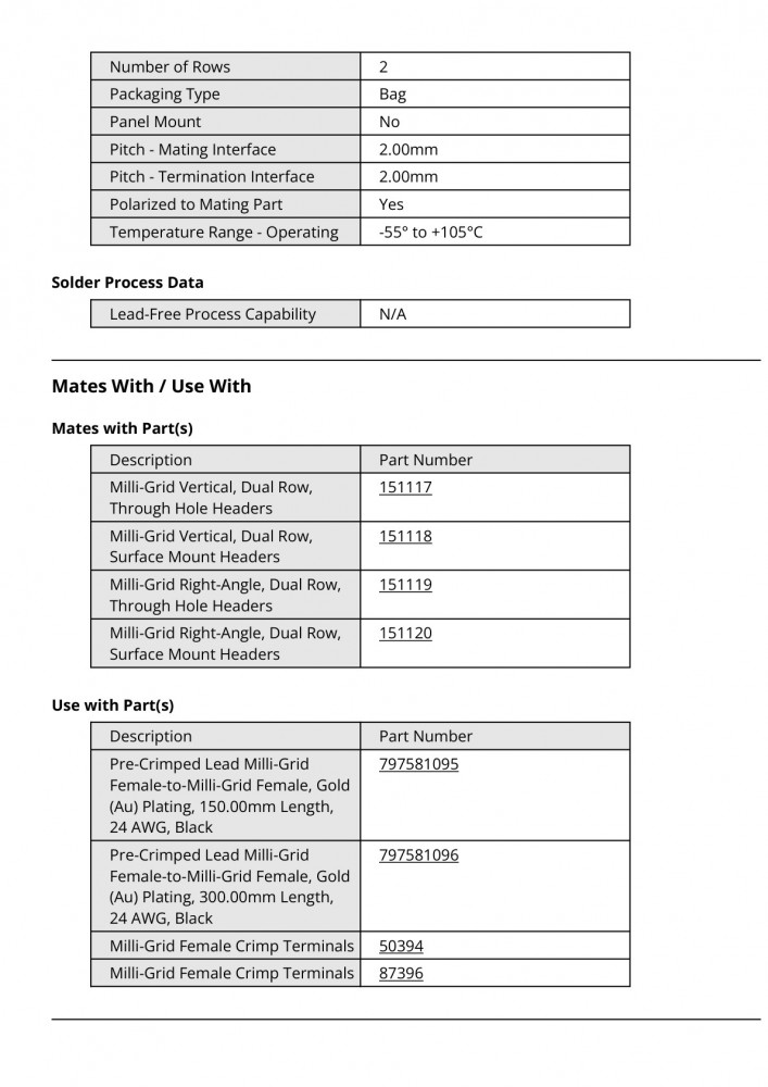 MOLEX 1511920006 technical document page 3