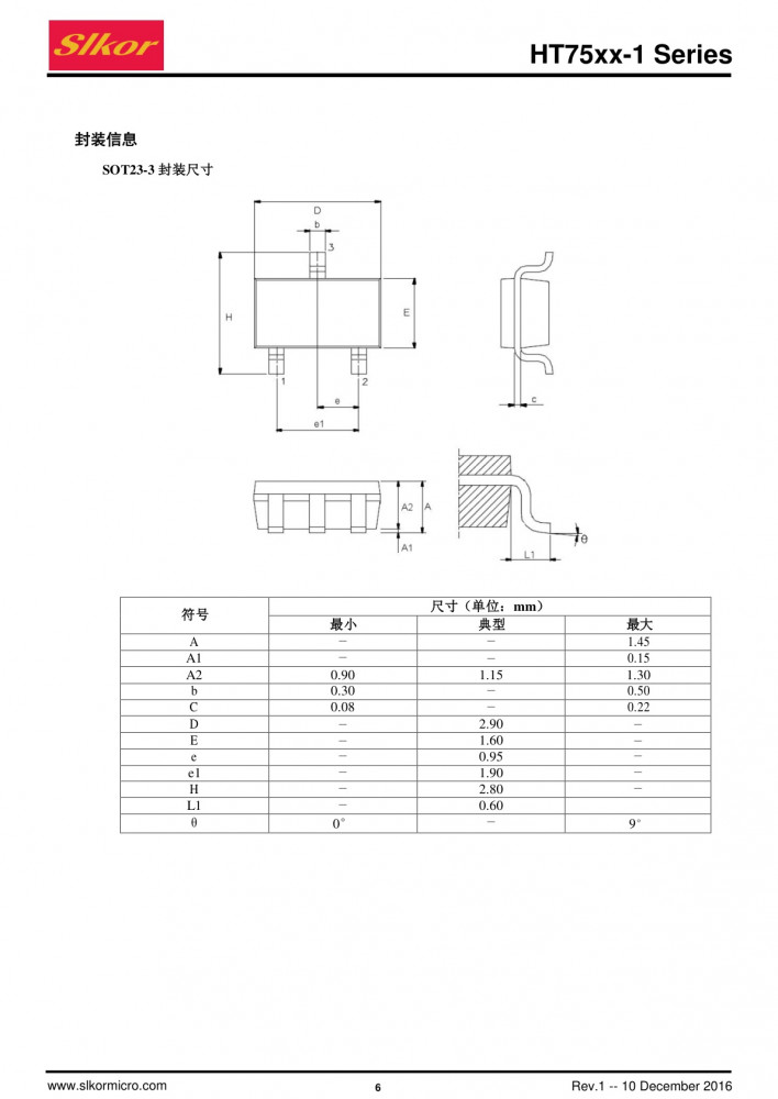 HT7533-1 datasheet page 6