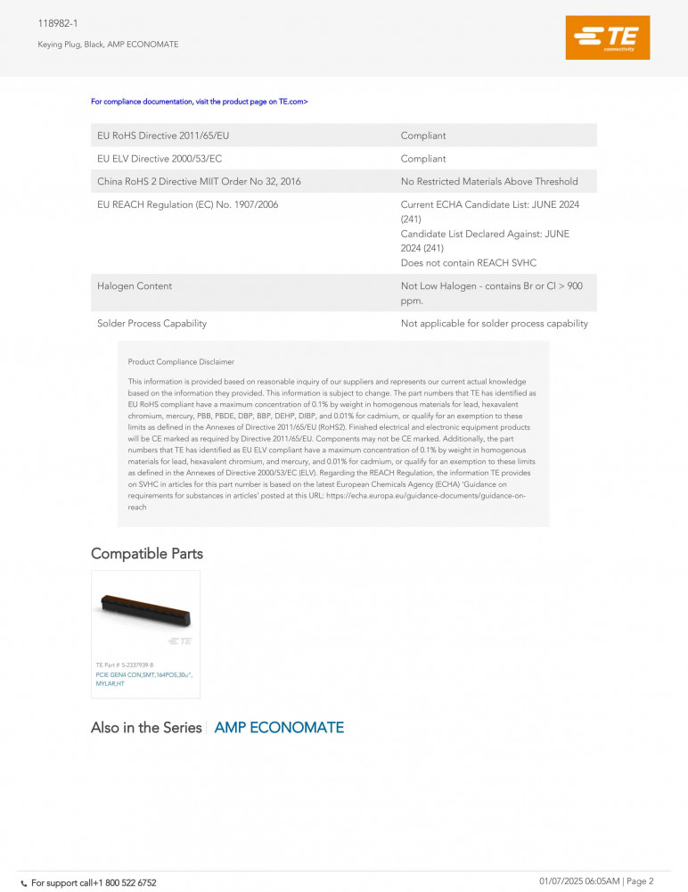 118982-1 technical document page 2